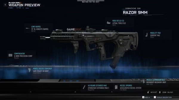 Razor 9mm Loadout: Best Attachments in Black Ops 7 - News - MMOMAX